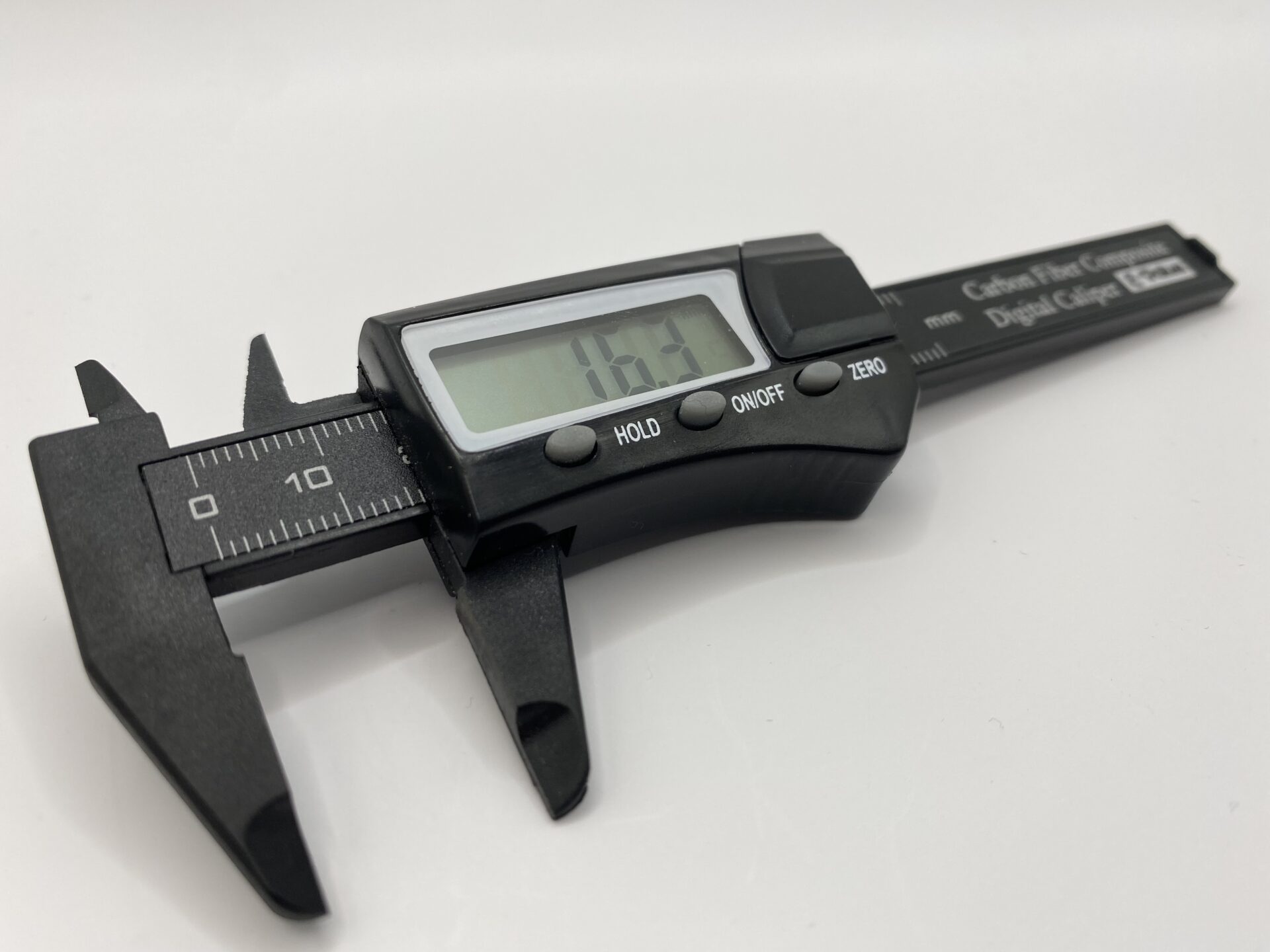 藤原産業 E-Value デジタルノギスカーボンFミニ EDV-75 | モノトーン